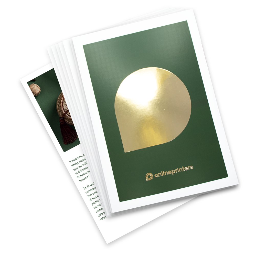 Flyer mit partieller Heißfolienprägung, DVD-Cover, DVD-Cover bei ...